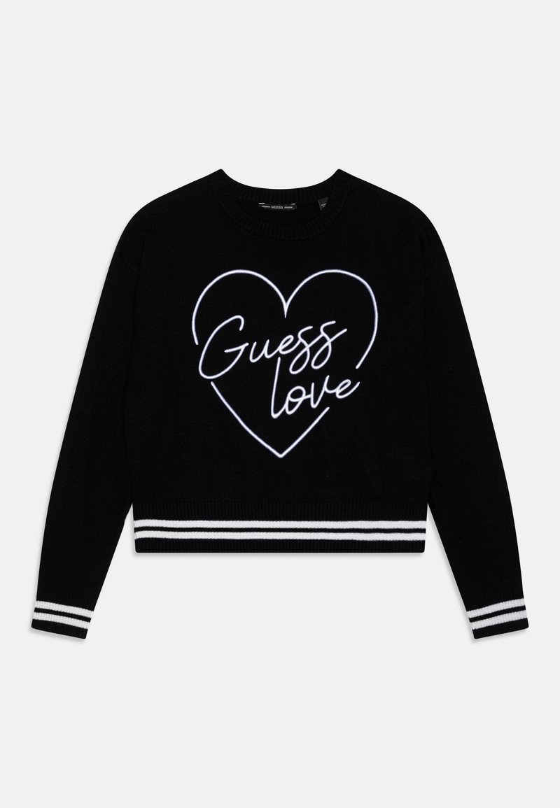 Guess JUNIOR GIRL - Trui - jet black/zwart - Zalando.nl