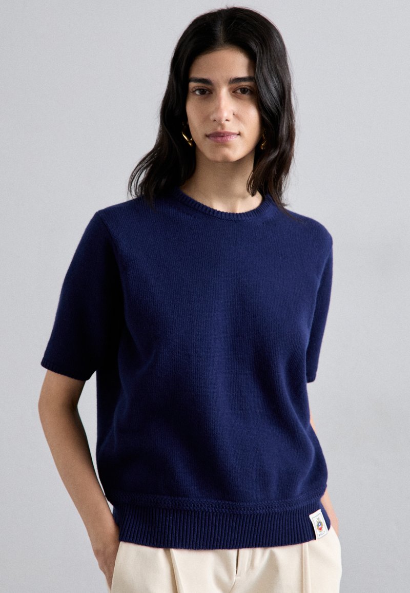 Bally Basic T-shirt - marine/dark blue - Zalando.co.uk