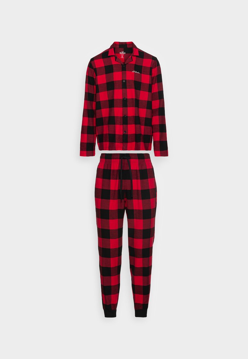 Hollister Co. MATCHBACK SET - Pyjama - bordeaux/black/bordeaux - ZALANDO.BE