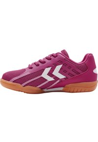 Hummel ROOT ELITE JR LC - Sneakers laag - cactus flower/donkerroze ...