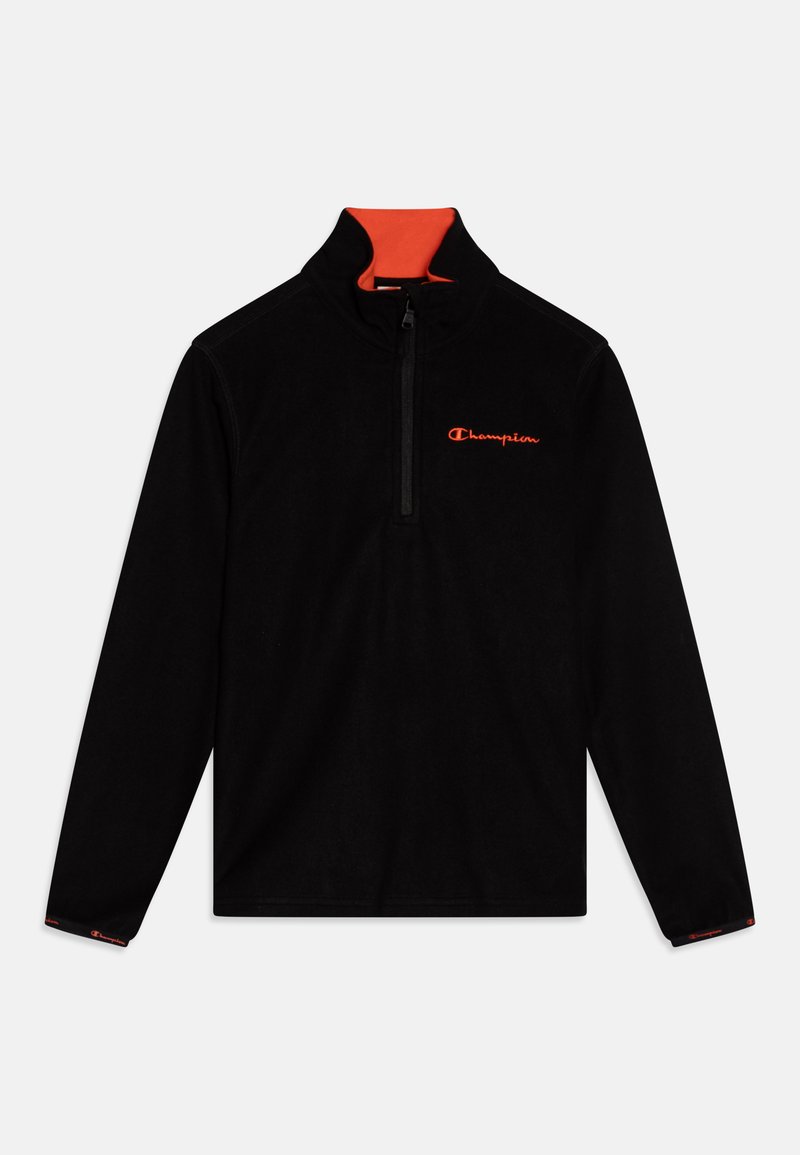 Champion ICONS HALF ZIP UNISEX - Fleece jumper - new black/black ...