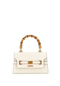 Guess MINI-SIBEL PYTHONPRINT - Handbag - weiß/white - Zalando