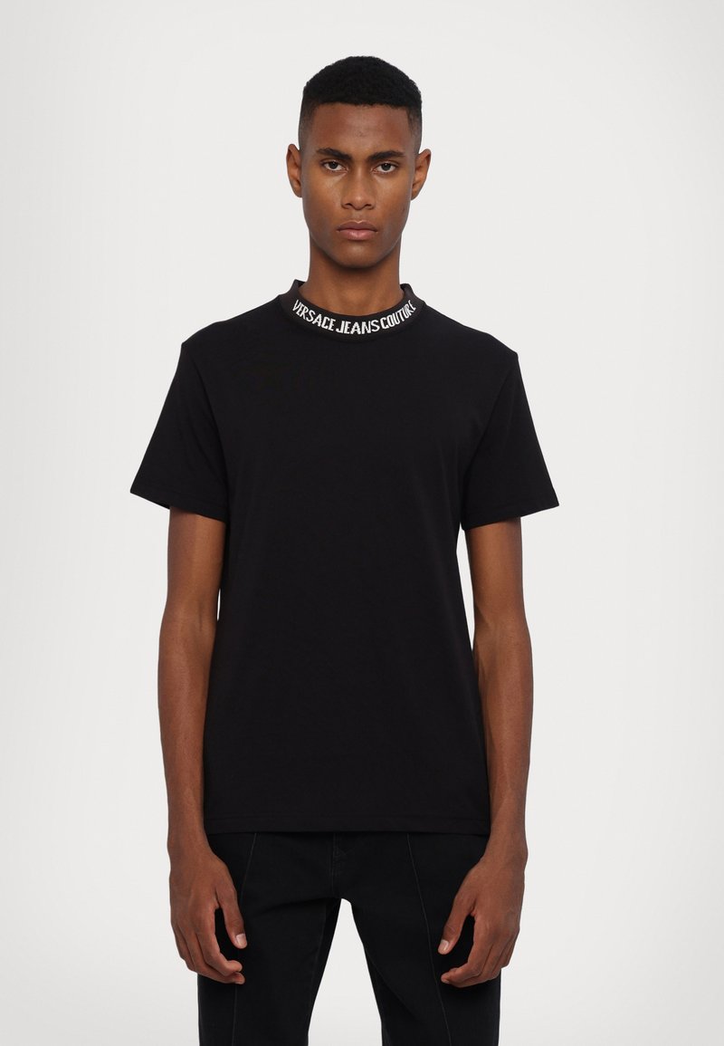 Versace Jeans Couture LOGO - Basic T-shirt - black - Zalando.ie