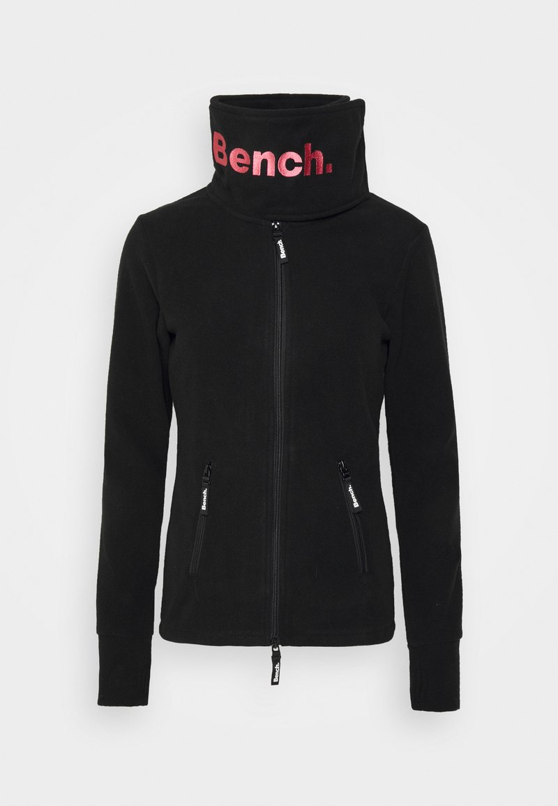 Bench Zip-up sweatshirt - black - Zalando.de