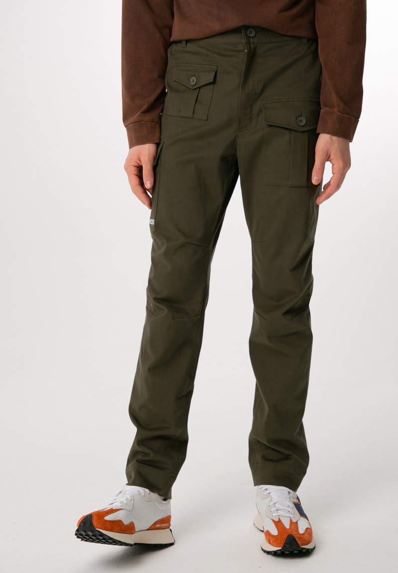ET NOS Pantalon cargo - khaki/kaki - ZALANDO.BE