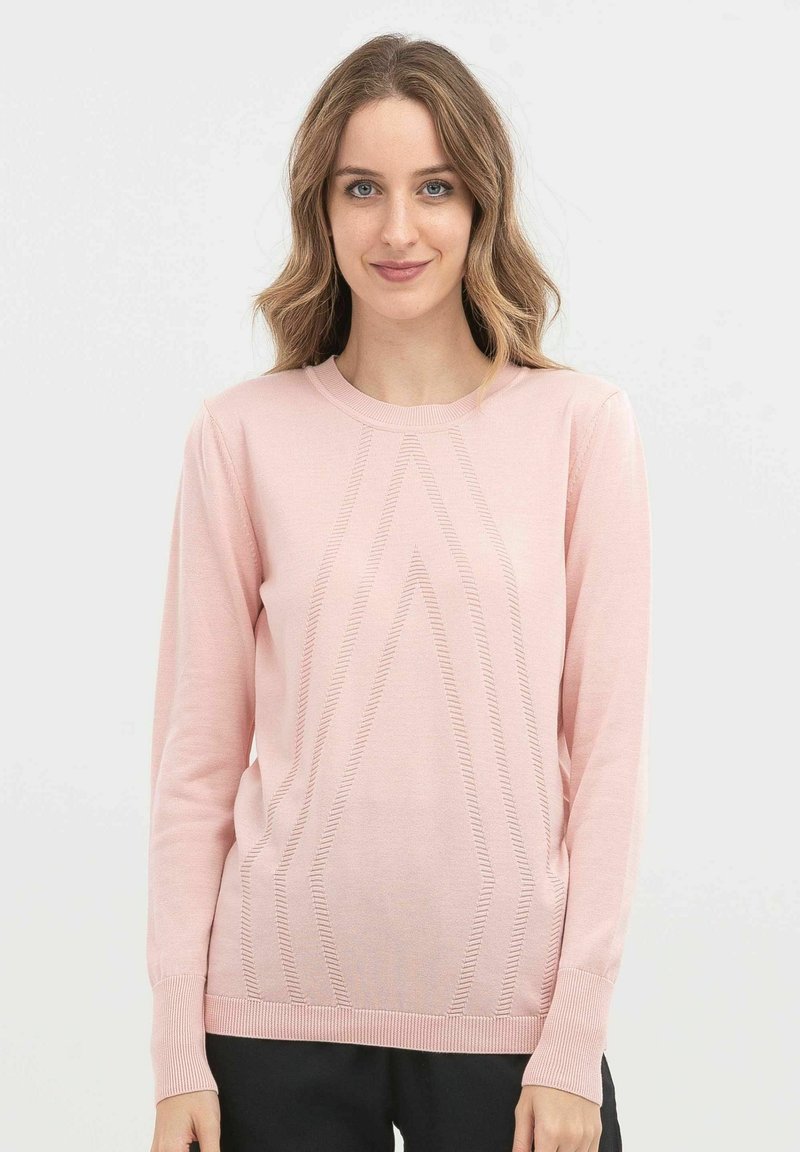 ORGANICATION Strickpullover - pink - Zalando.de