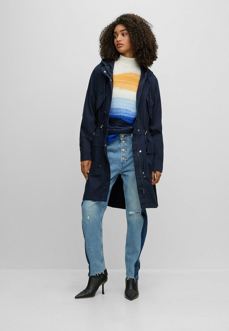 BOSS C PAKONO W - Parka - dark blue four/dark blue - Zalando.ie