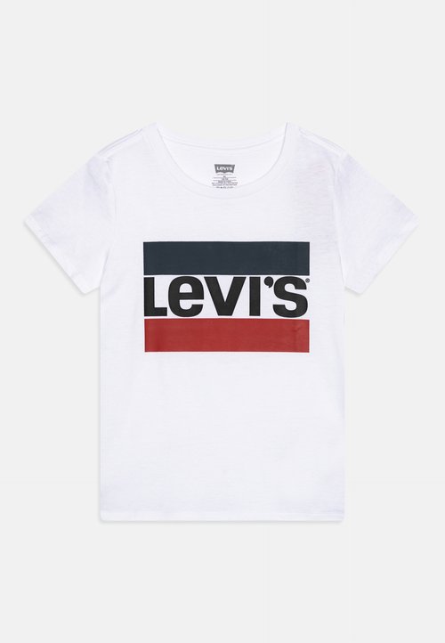 Levi's® LIGHT BRIGHT MEET & GREET TOP - T-shirt print - white/wit ...