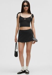 lululemon NULU BOW-DETAIL BALLETCORE SET - Gonna sportiva - black-0001 ...