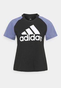 adidas Performance TEE - T-Shirt print - black/schwarz - Zalando.de