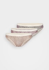 DIM POCKET BRIEF 3 PACK - Briefs - black/bordeaux/beige/flerfarget ...
