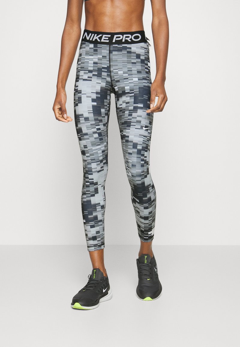 Nike Performance Tights - black/white/schwarz - Zalando.de