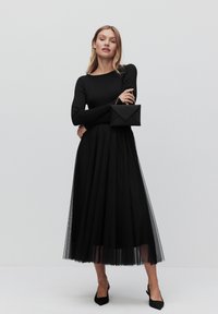 STOCKH LM MATILDE TULLE PREMIUM - A-lijn rok - black/zwart - Zalando.nl