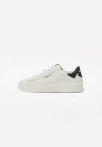 Replay UNIVERSITY DIRECT - Sneakers - white/black/vit - Zalando.se