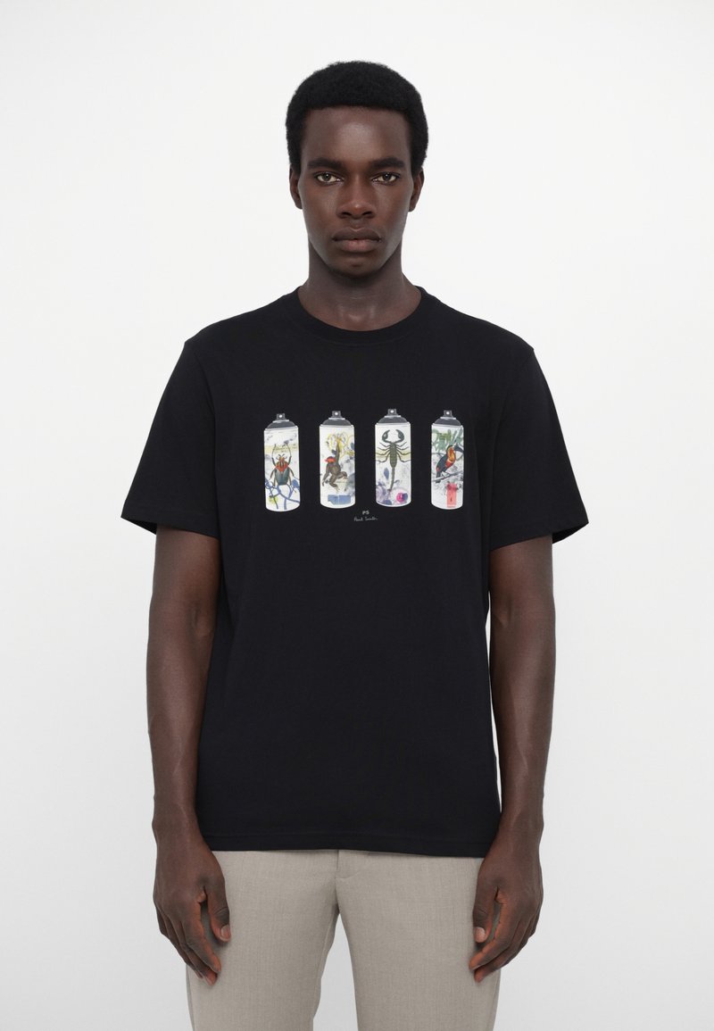PS Paul Smith ANIMAL SPRAY CANS - T-shirts print - black/sort - Zalando.dk
