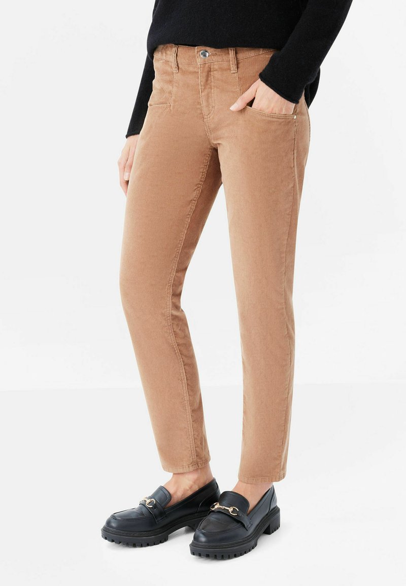 BRAX STYLE MERRIT - Trousers - vikunja/brown - Zalando