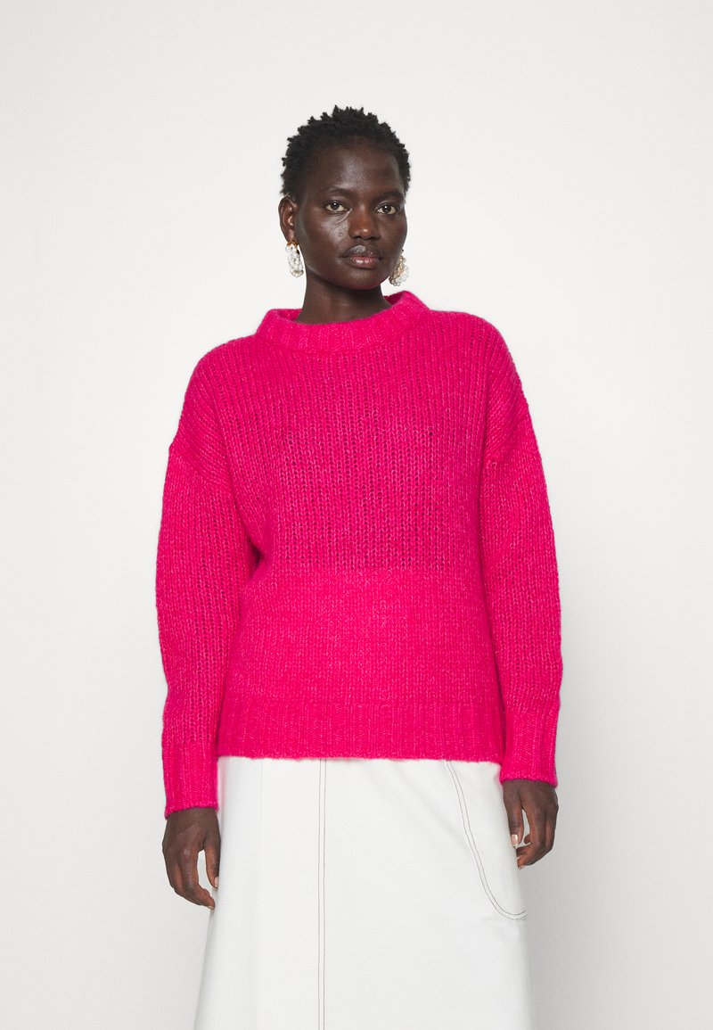 HUGO SLOOS - Strickpullover - medium pink/pink - Zalando.de