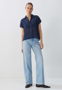 someday. KURZARM ZLUMEA - Bluse - ocean/dunkelblau - Zalando.de