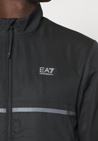 EA7 Emporio Armani VENTUS TRACKSUIT - Survêtement - black/noir - ZALANDO.FR