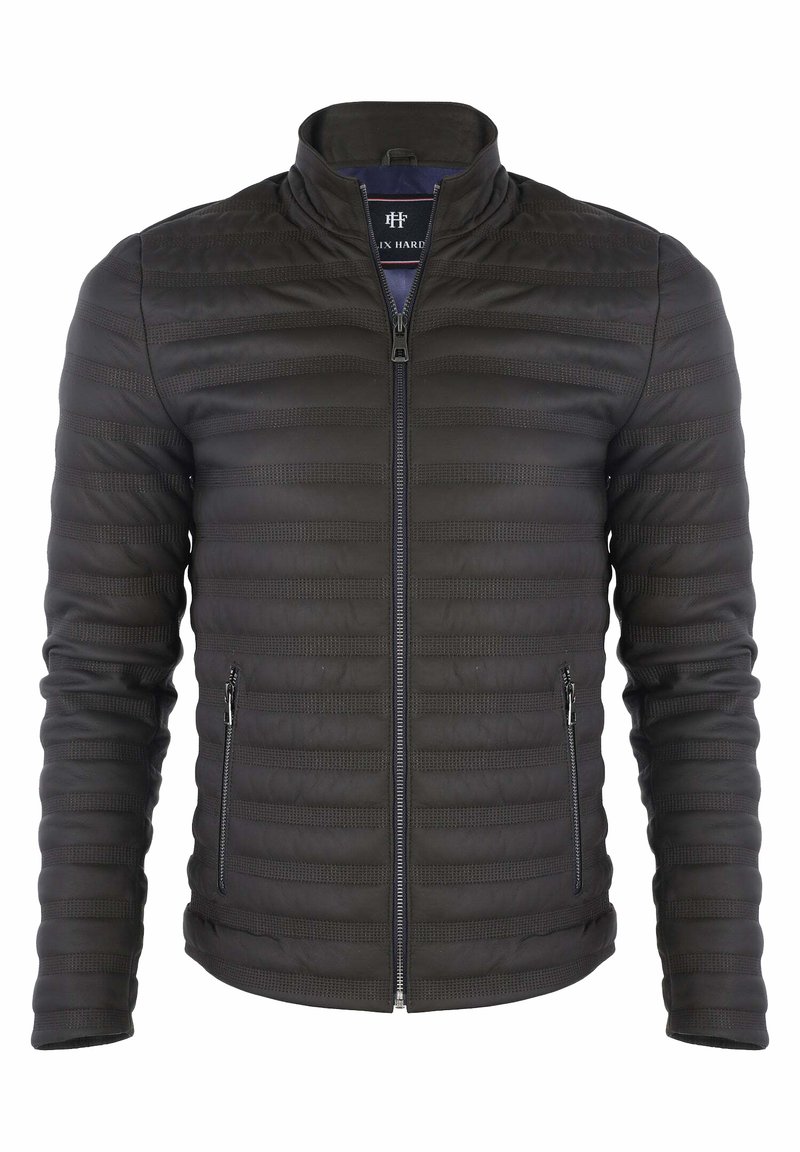 Felix Hardy Giacca di pelle - brown tafta/marrone - Zalando.it