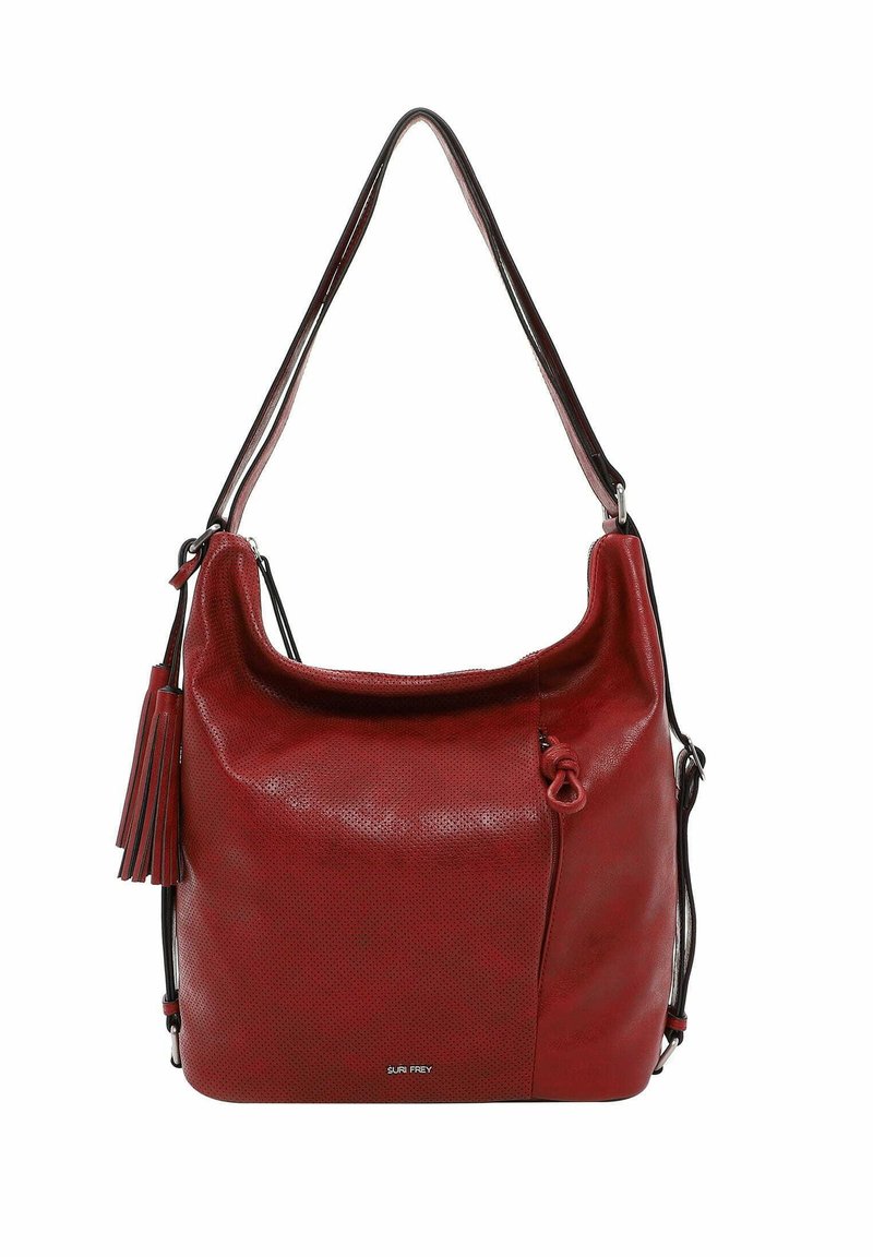 SURI FREY NICKY - Shopping bags - darkred/mørkerød - Zalando.dk