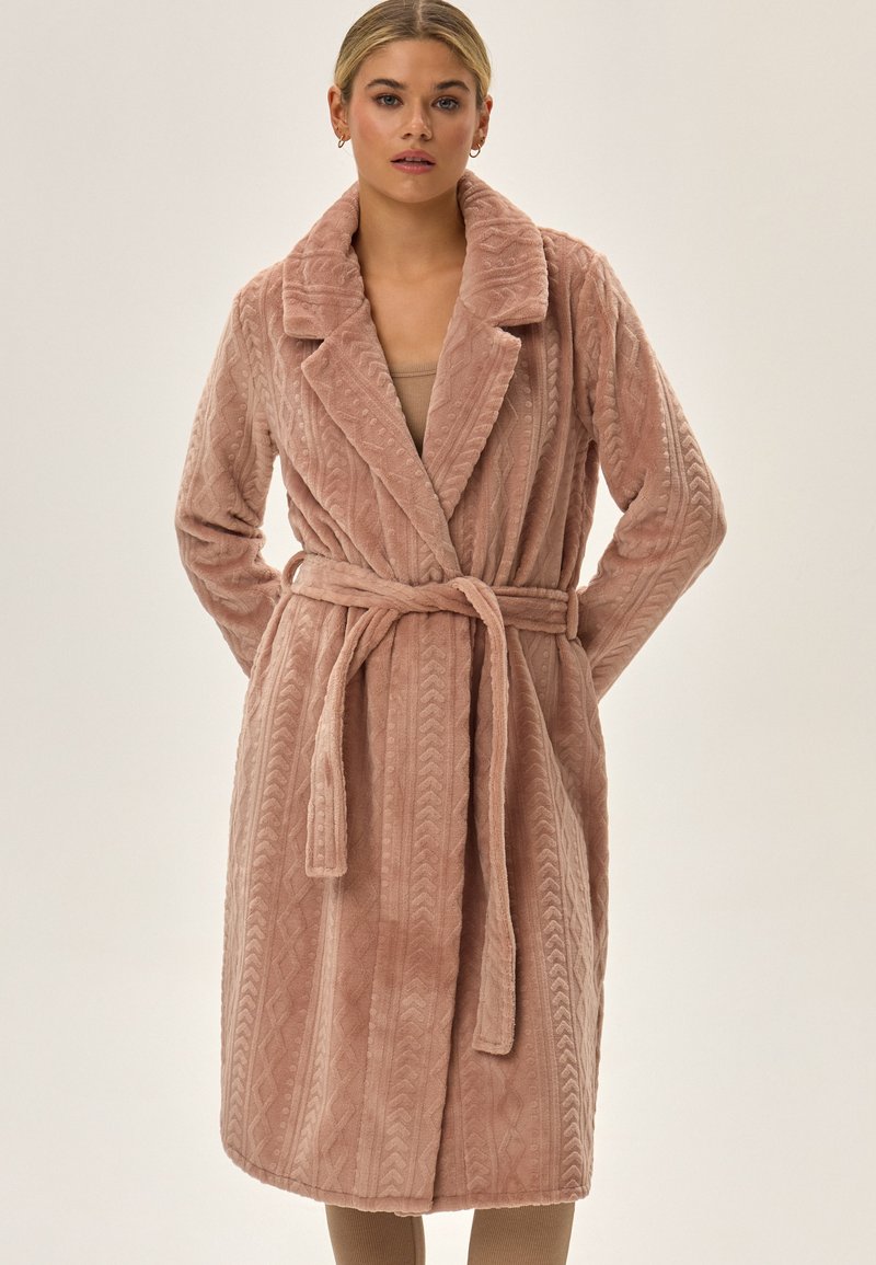 ESOTIQ JANIEL - Bademantel - Dusty Rose/nude - Zalando.de