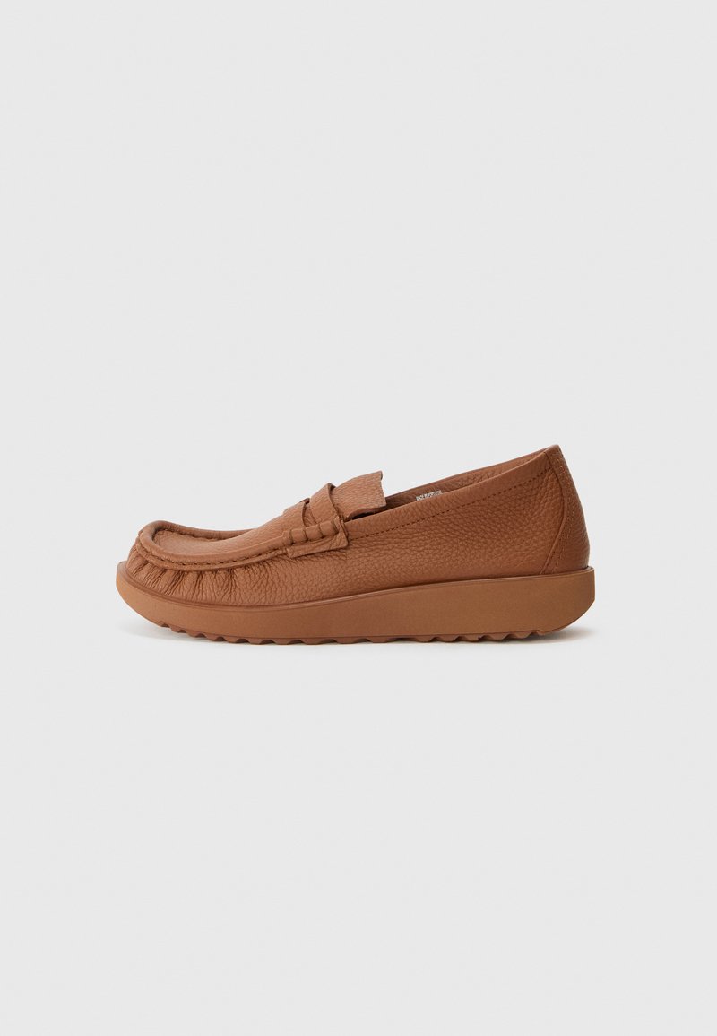 ECCO ECCO KOLLEKTIVE JOKE - Moccasins - atk cognac/camel - Zalando.co.uk