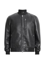 AllSaints Lederjacke - black/schwarz - Zalando.at