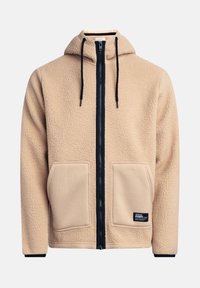 Redefined Rebel ELMER - Fleece jacket - travertine/sand - Zalando