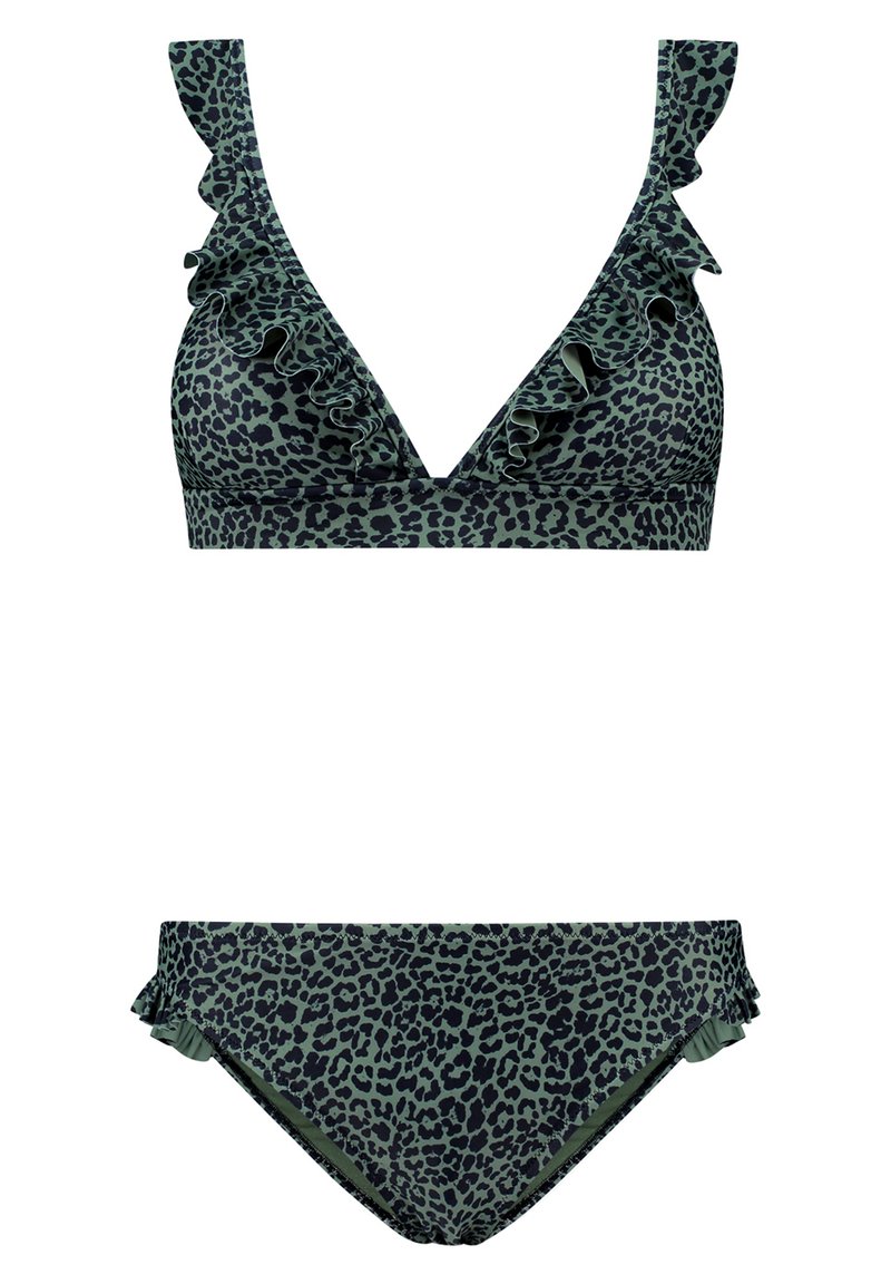 The Sunshine Brand BOBBY SET - Bikini - olive/donkergroen - Zalando.nl