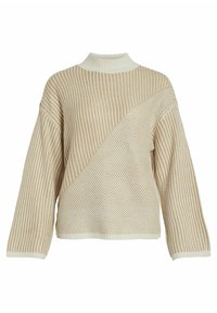 VILA Strickpullover - cornstalk/beige - Zalando.de