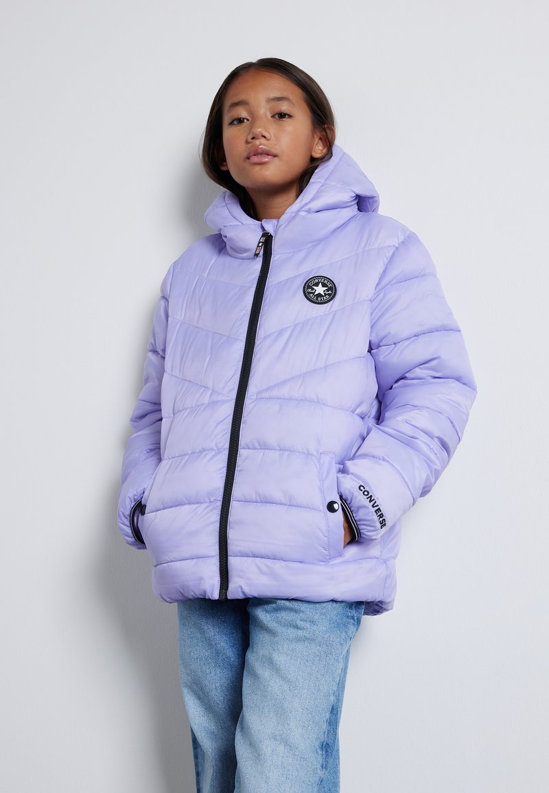 Converse GIRLS SOLID PUFFER - Winter jacket - moonstone violet/lilac ...