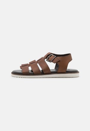Pier One UNISEX - Sandalias - cognac/coñac - Zalando.es