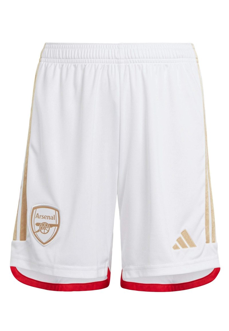 adidas Performance ARSENAL 23/24 HOME - Sports shorts - white - Zalando ...