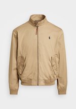 Polo Ralph Lauren TWILL JACKET - Bomber Jacket - cafe tan/tan - Zalando ...