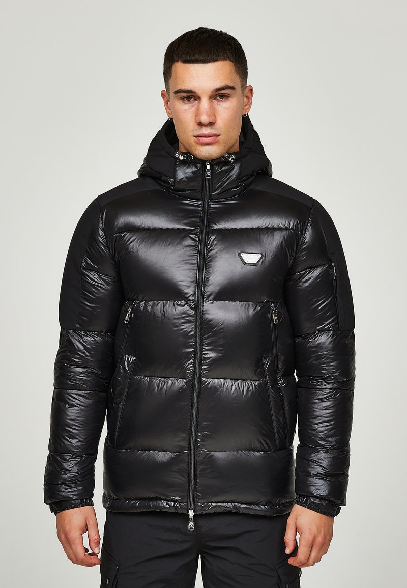 Alessandro Zavetti NEVORI PUFFER - Winter jacket - jet black/black ...