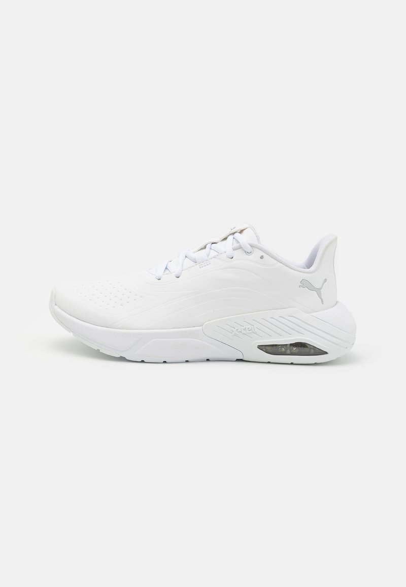 Puma X CELL NOVA CAT - Scarpe da allenamento - white/silver/bianco ...