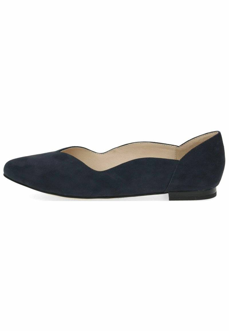 Caprice Ballet pumps - ocean suede/dark blue - Zalando.ie