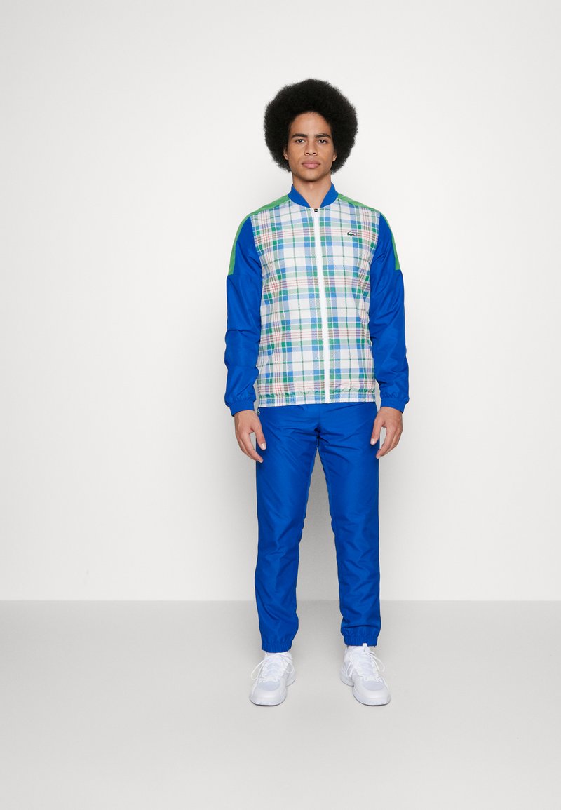 Lacoste Sport TRACKSUIT - Tuta - multi coloured/tarragon cobalt ...