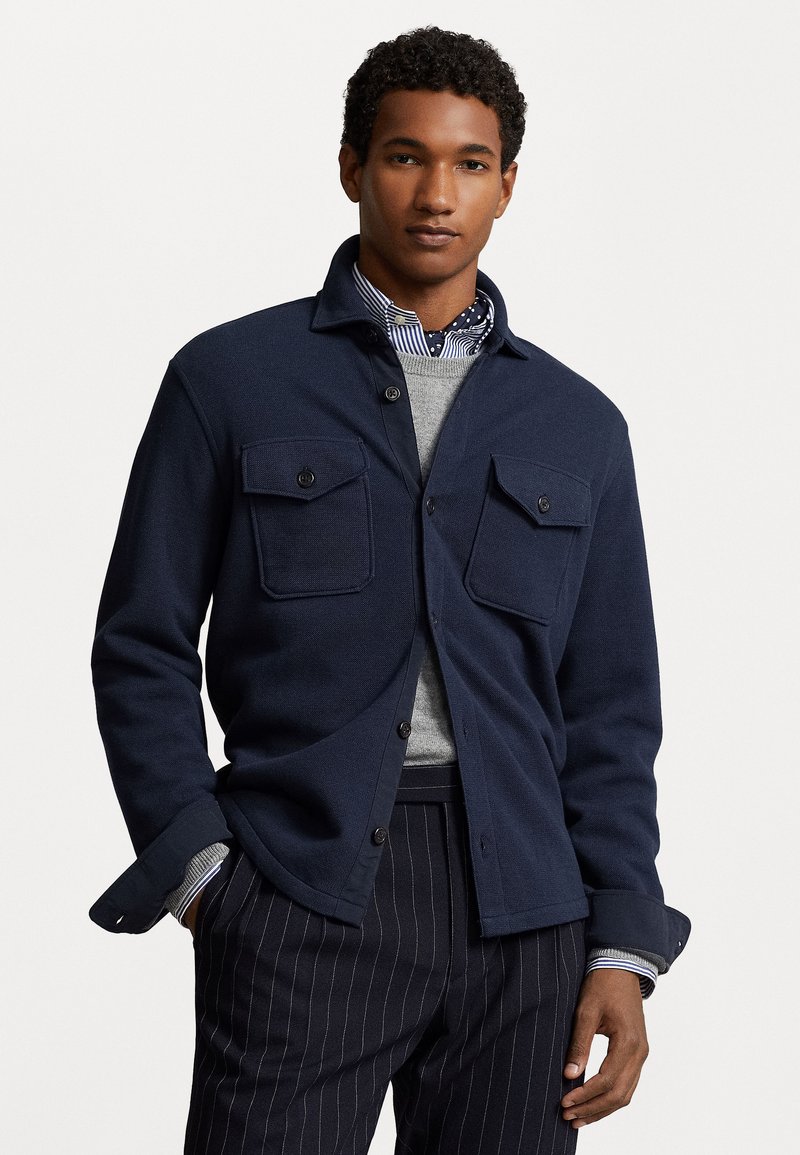 Polo Ralph Lauren LONG SLEEVE SPORT SHIRT - Shirt - aviator navy/dark ...