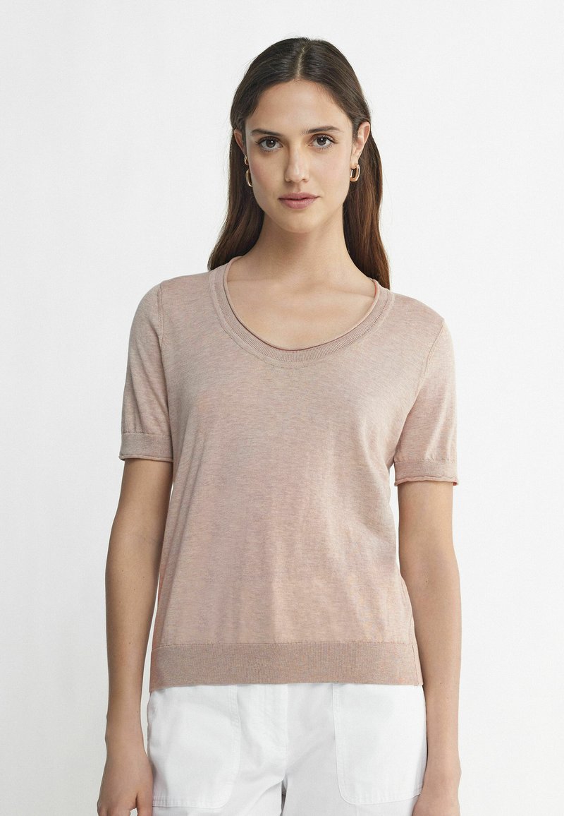 Falconeri Camiseta básica - natural natural/tostado - Zalando.es