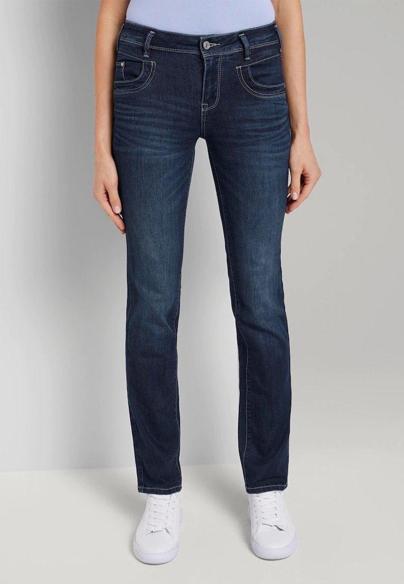 TOM TAILOR ALE - Jeans Straight Leg - dunkelblau - Zalando.de