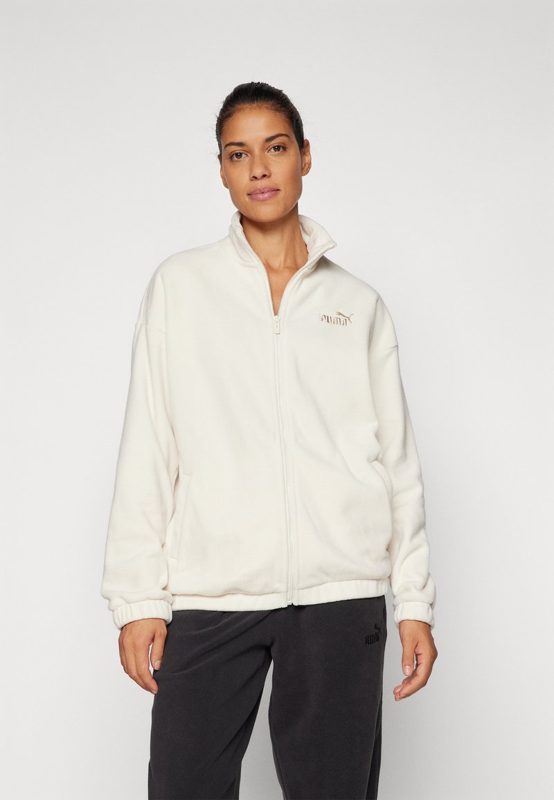 Puma ELEVATED WINTERIZED JACKET - Forro polar - alpine snow/crema ...