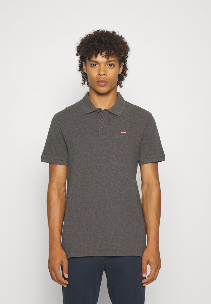 Levi's® Piké - dark charcoal heathe/mörkgråmelerad - Zalando.se