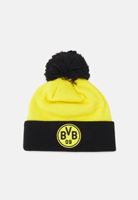 Puma BVB BORUSSIA DORTMUND POM POM BEANIE UNISEX - Klubbkläder - faster ...