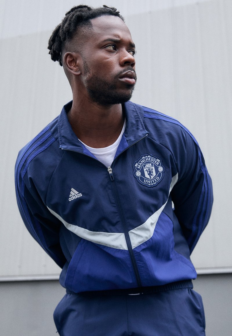 adidas Performance MANCHESTER UNITED TRACK TOP - Club wear - night ...