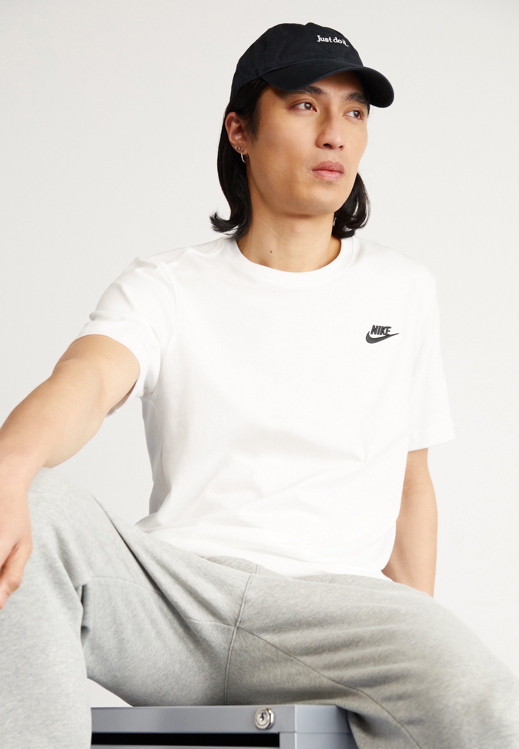 Nike Dri Fit Nike T Shirt Uomo Bianche Nike Sportswear CROP T-shirt ...