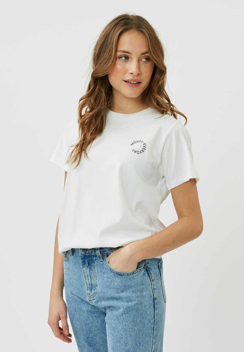 Moves NIELLI - T-shirt basic - white/bianco - Zalando.it