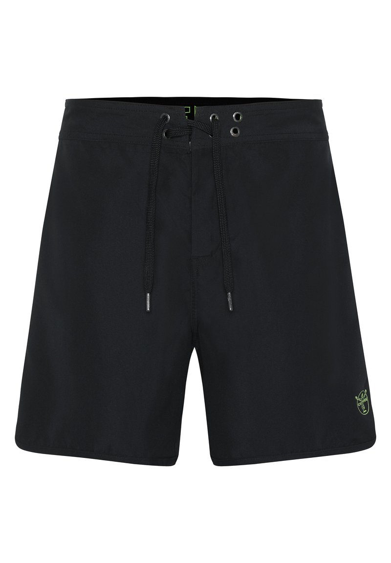 Chiemsee BADE IM MBRC THE OCEAN DESIGN - Badeshorts - black beauty ...
