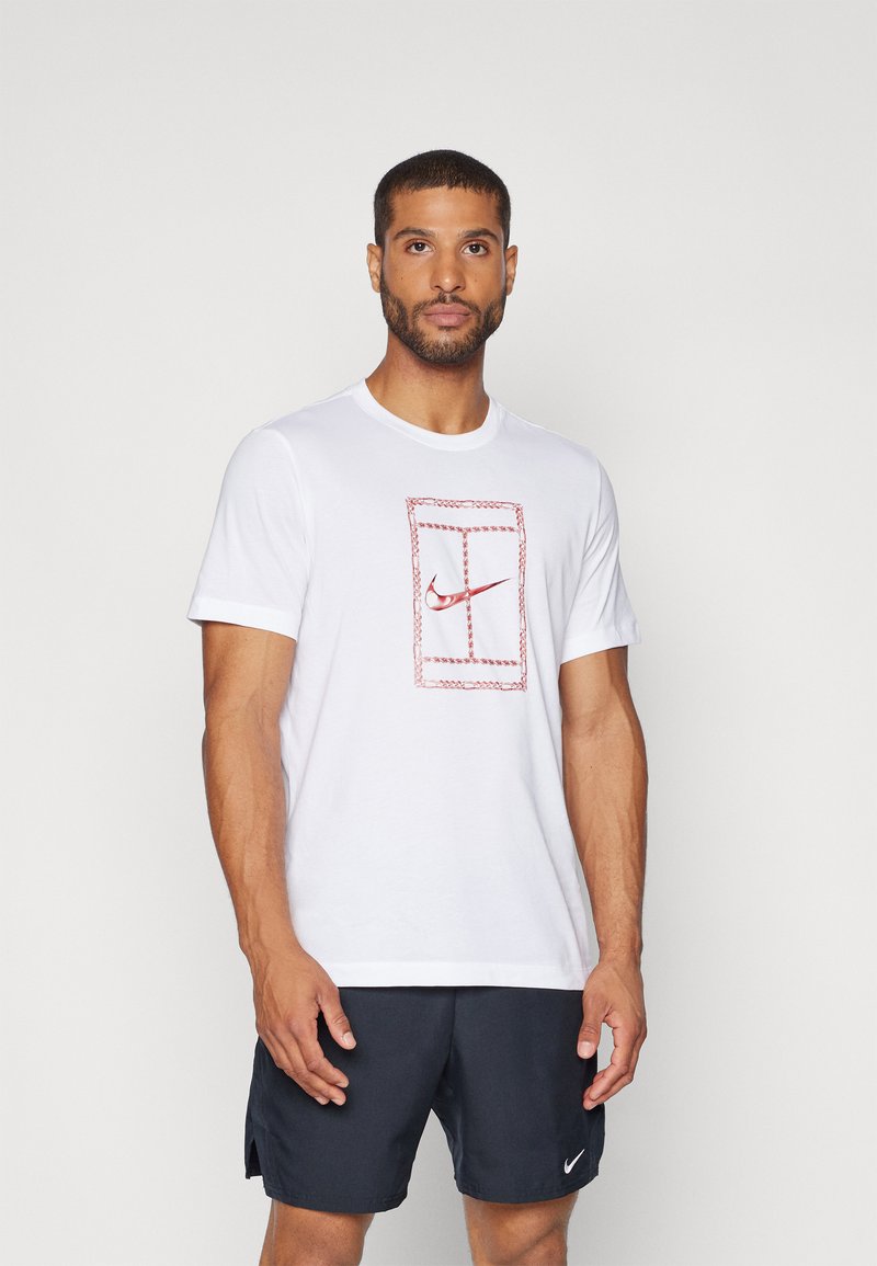 Nike Performance TEE - Sports T-shirts - white/hvid - Zalando.dk